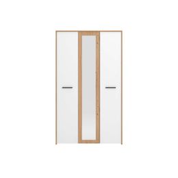 Home Affaire Kleiderschrank &raquo;Varadero, 2 moderne Farbkombinationen mit schwarzen Griffen&laquo; mit 1 Spiegelt&uuml;r, in den Breiten 119 und 157cm, FSC-