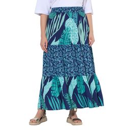 Ulla Popken Rock in tintenblau | Gr.: 42-44