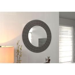 Home Affaire Wandspiegel &raquo;Fusion&laquo; Wandspiegel rund mit Floatglas - (B/T/H) 67/2/67 cm Holzwerkstoff, Spiegelglas B/H/T: 67cm x 67cm x 2cm