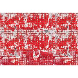 ARCHITECTS PAPER Fototapete &raquo;Old Tiles Red&laquo; Vlies, Wand, Schr&auml;ge rot Vlies B/L: 4m x 2,7m
