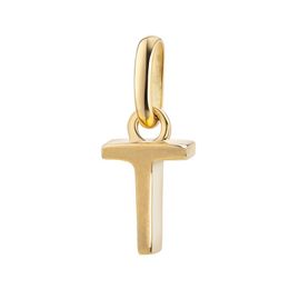 Firetti Damen Kettenanh&auml;nger &raquo;Schmuck Geschenk Gold 333 Halsschmuck Anh&auml;nger Buchstabe Alphabet&laquo; gold T, Gelbgold 333, 0,83 g