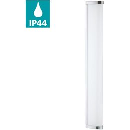 Eglo LED Wandleuchte &raquo;GITA 2 Wandlampe, Chrom, wei&szlig;, IP44, Spiegelleuchte, Badezimmerlampe&laquo; LED-Board Warmwei&szlig; Feuchtraumleuchte, Badezimmer, elegant,