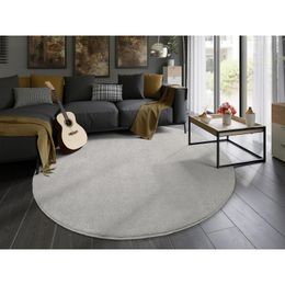 OCI DIE TEPPICHMARKE Teppich &raquo;NEW VILLA MELANGE, auch als L&auml;ufer und in Rund&laquo; rund 20 mm H&ouml;he dichter Shaggy, melierte uni Farben, robuster Hochflor, 