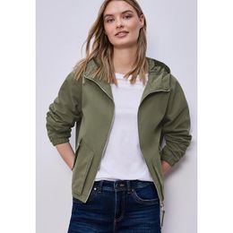 Street One Damen Street One Outdoorjacke mit Kapuze mit Kapuze gr&uuml;n 46