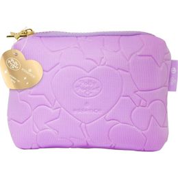 Essence Herren Kulturbeutel &raquo;POLLY POCKET MAKE-UP BAG&laquo; Zartes Lavendel-Design mit Retro-Vibes, Kompakt, ideal f&uuml;r unterwegs lila B/H/T: 16cm x 12cm x 