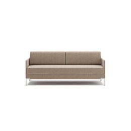 HESTB&AElig;K Schlafsofa &raquo; 415 3-Sitzer, Bettfunktion, Federkern, Breite 208cm&laquo; Umklappbar, Querschl&auml;fer, sehr komfortabel, Stauraum beige 100% Polyester B/