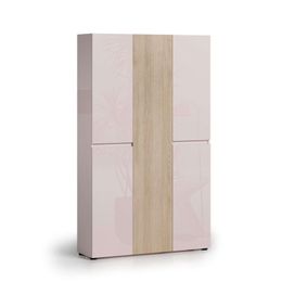 Home Affaire Schuhschrank &raquo;LADY, Schuhkommode,Schuhm&ouml;bel,Schuhablage,Schuhregal&laquo; 20 Einlegeb&ouml;den,24 F&auml;cher,ca. 58 Paar Schuhe-Ma&szlig;e: B/T/H:120x34x200 