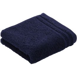 Vossen Gaestehandtuecher &raquo;Calypso Feeling&laquo; im Set, VEGAN blau Walkfrottier, Obermaterial: 100% Baumwolle B/L: 30cmx50cm, 3 Stk., Walkfrottier