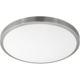 Eglo LED Deckenleuchte &raquo;COMPETA 1&laquo; LED-Board 1 Stk. Warmwei&szlig; Stahl und Kunststoff, Esszimmer, Industrial, minimalistisch wei&szlig; 1, &Oslash; 43cm H: 11,5cm, 1 