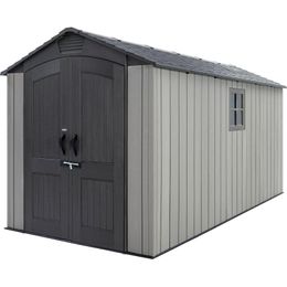 Lifetime Ger&auml;tehaus &raquo;Utah&laquo; grau HDPE (High Density Polyethylen), Kunststoff Einheitsgr&ouml;&szlig;e