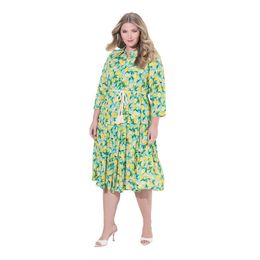 MIAMODA Kleid in hellt&uuml;rkis | Gr.: 54