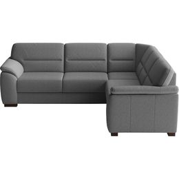 Sit & More sit&more Ecksofa &raquo;Montego L-Form, B: 255 cm&laquo; wahlweise mit Schlaffunktion und Schubkasten grau 95% Polyester, 9% Polyamid B/H/T: 255cm x 88cm x 225cm,