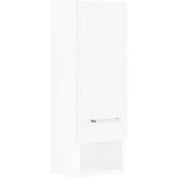 Welltime H&auml;ngeschrank &raquo;Ribera&laquo; wei&szlig; MDF wei&szlig;, B/H/T: 25cm x 71cm x 20cm, T&uuml;ren: 1 Stk.