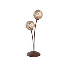 Paul Neuhaus Tischleuchte &raquo;GRETA&laquo; G9 1 Stk. ExklusiveG9, Schalter, Schnurschalter braun 2, H: 52cm, 1 Stk.