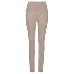 Lascana Leggings in beige | Gr.: 40-42