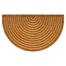 Astra Fu&szlig;matte &raquo;Coco Shape 007&laquo; 15 mm H&ouml;he T&uuml;rmatte, Kokos, halbrund, rutschfest Kokos B : 60cm 1 Stk., 15mm, L: 90cm