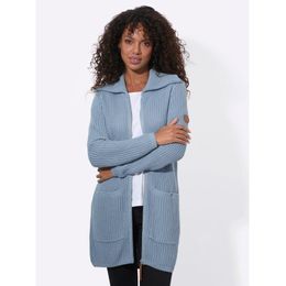 WITT WEIDEN Long-Strickjacke in bleu | Gr.: 40