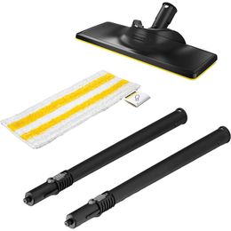 K&auml;rcher K&Auml;RCHER Bodenwischer-Set &raquo;Bodenreinigungsset SC1 Multi&laquo; vom Handdampfreiniger zum Mopp in wenigen Sekunden schwarz-wei&szlig; Kunststoff, Microfaser 