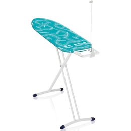 Leifheit B&uuml;gelbrett &raquo;AirBoard M Solid&laquo; B&uuml;gelfl&auml;che 120 cmx38 cm B&uuml;gelfl&auml;che 120x38 cm, Made in Europe blau Einheitsgr&ouml;&szlig;e