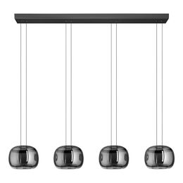 Eglo H&auml;ngeleuchte &raquo;HORTUNAS Pendellampe - Stahl - LED - 4X5,8W - IP20&laquo; LED-Modul 1 Stk. Warmwei&szlig; H&auml;ngelampe, Deckenlampe, Wohnzimmer, Esszimmer, L126 