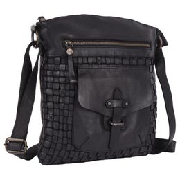 Harbour 2nd Damen Harbour 2nd Umh&auml;ngetasche &raquo;Aurora&laquo; Unisex Schultertasche mit Vordertaschenfach grau B/H/T: 26cm x 32cm x 2cm
