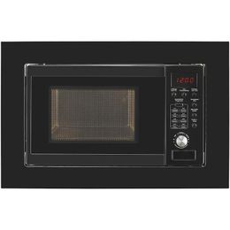 Exquisit Einbau-Mikrowelle &raquo;EMW20.1G schwarz&laquo; 1250 W Schonend Auftauen,schnell Aufw&auml;rmen, Grillen-einfach per Knopfdruck Einheitsgr&ouml;&szlig;e Einbau-