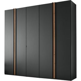 Wiemann Kleiderschrank &raquo;Lagos&laquo; in 4 Breiten und mit 3 verschiedenen Ausstattungspaketen erh&auml;ltlich, inkl. T&uuml;rend&auml;mpfung grau Holzwerkstoff B/H/T: 