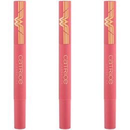 Catrice Damen Lippenbalsam &raquo;Wonder Woman Magic Lip Balm&laquo; Drehstift, buttrige Textur, gl&auml;nzendes, nicht klebriges Finish, vegan. rosa Einheitsgr&ouml;&szlig;e