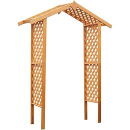 Promadino Rankhilfe Rankkasten, BxTxH: 167x53x219 cm braun Holzwerkstoff B/H/T: 167cm x 219cm x 53cm