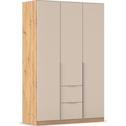 OTTO home Dreht&uuml;renschrank &raquo;Kleiderschrank Schrank Garderobe AGORDO mit Dekor- oder Hochglanzfront&laquo; in zwei Griff-Farben, Breite 136 cm, mit 