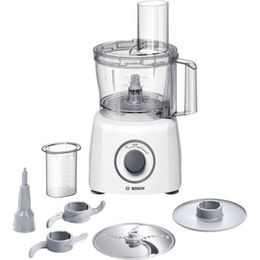 Bosch K&uuml;chenmaschine &raquo;MultiTalent 3 MCM3100W, 20 Funktionen, Universalmesser, Einf&uuml;llhilfe&laquo; Schneid-Raspel-Wendescheibe, Schlagscheibe (Sahne), Deckel