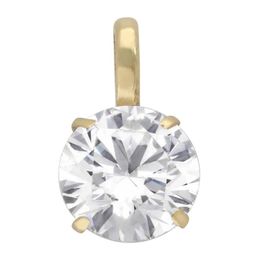 Firetti Damen Kettenanh&auml;nger &raquo;Schmuck Geschenk Gold 375 Halsschmuck Anh&auml;nger Solit&auml;r&laquo; mit Zirkonia (synth.) Gelbgold 375, 0,25 g