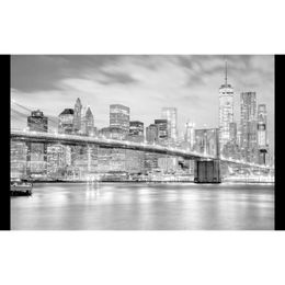 papermoon Fototapete &raquo;New York Brooklyn&laquo; bunt Vlies B/L: 3,5m x 2,6m, Bahnen: 7 Stk.