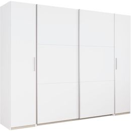 Rauch Schwebet&uuml;renschrank &raquo;Kleiderschrank Dreht&uuml;renschrank Schrank Garderobe KRONACH&laquo; in 3 Ausstattungen BASIC/CLASSIC/PREMIUM, Breiten 225/268/311/