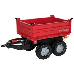 Rolly Toys Kinderfahrzeug-Anh&auml;nger &raquo;Mega Trailer&laquo; f&uuml;r Trettraktoren rot Einheitsgr&ouml;&szlig;e Kinderfahrzeug-Anh&auml;nger