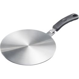 Westmark Kochfeld-Adapter &raquo;Induktionsadapterplatte, &Oslash; 28 cm&laquo; abnehmbarer, w&auml;rmeisolierter Griff Edelstahl Einheitsgr&ouml;&szlig;e