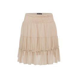 Cloud5ive Mini Skirt in beige | Gr.: L