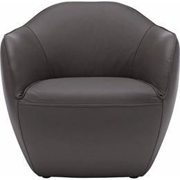 Creation BY ROLF BENZ Sessel &raquo;CR.480 Designsessel, Loungesessel, Breite 79cm&laquo; Wahlweise aus Leder oder Chenille braun Chenille COCO (72% Polyester 15%