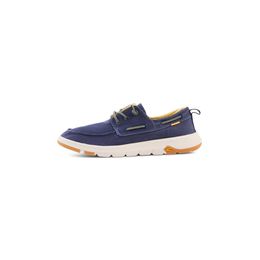 Camel Active Mokassins mit Schn&uuml;rung in Blau | Gr.: 41