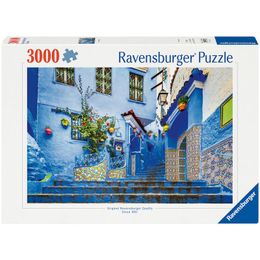 Ravensburger Puzzle &raquo;Marokko in Blau&laquo; Made in Germany Pappe Einheitsgr&ouml;&szlig;e