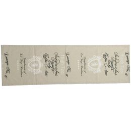 GO-DE Tischl&auml;ufer &raquo;High Tea&laquo; (L/B): ca. 140x40 cm beige Baumwolle, Polyester B/L: 40cm x 140cm, rechteckig