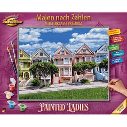 Schipper Malen nach Zahlen &raquo;Meisterklasse Premium - Painted Ladies&laquo; Made in Germany bunt Einheitsgr&ouml;&szlig;e