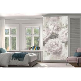 Fashion for walls Fototapete &raquo;Snow White&laquo; gemustert glatt Phthalate frei rosa Vlies B/L: 1,5m x 2,7m, Rollen: 1