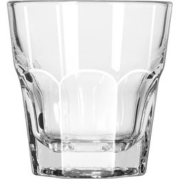 Libbey Gl&auml;ser-Set &raquo;Rocks Glas -GIBRALTAR-, 237 ml, &Oslash; 8,5 cm, H: 9 cm, 12er Set&laquo; hochwertig verarbeitet, im modernen Design transparent Glas &Oslash; 8,5cm x 