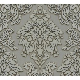 Livingwalls living walls Vliestapete &raquo;Metropolitan Stories Lizzy London&laquo; Barock gemustert ornamental leicht strukturiert Ornament Tapete Barock Metallic Tapeten 