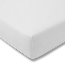 Estella Spannbettlaken &raquo;Jersey-Stretch-Spannbetttuch&laquo; Der Ma&szlig;anzug f&uuml;r die Matratze wei&szlig; Jersey-Elasthan, Obermaterial: 97% Baumwolle, 3% Elasthan B/L: 100cm,
