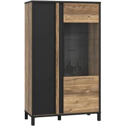 FORTE Highboard &raquo;Hayato&laquo; H&ouml;he ca. 159 cm beige B/H/T: 95,4cm x 158,8cm x 42cm, 2 Stk.