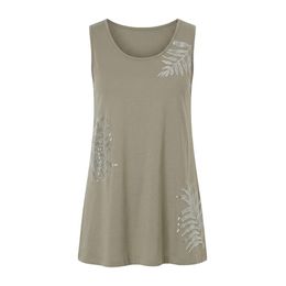Angel of Style Strick-Top in schilfgr&uuml;n | Gr.: 48