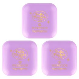Essence Damen Highlighter &raquo;Polly Pocket highlighter&laquo; Hinterl&auml;sst strahlenden Glow, Perfekt f&uuml;r pr&auml;zise Highlighting-Momente gold 18,3 g