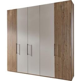 Wiemann Kleiderschrank &raquo;Denver&laquo; hochwertige Beschl&auml;ge braun Holzwerkstoff Bianco-Eiche-Nachbildung, B/H/T: 246,3cm x 217cm x 58cm